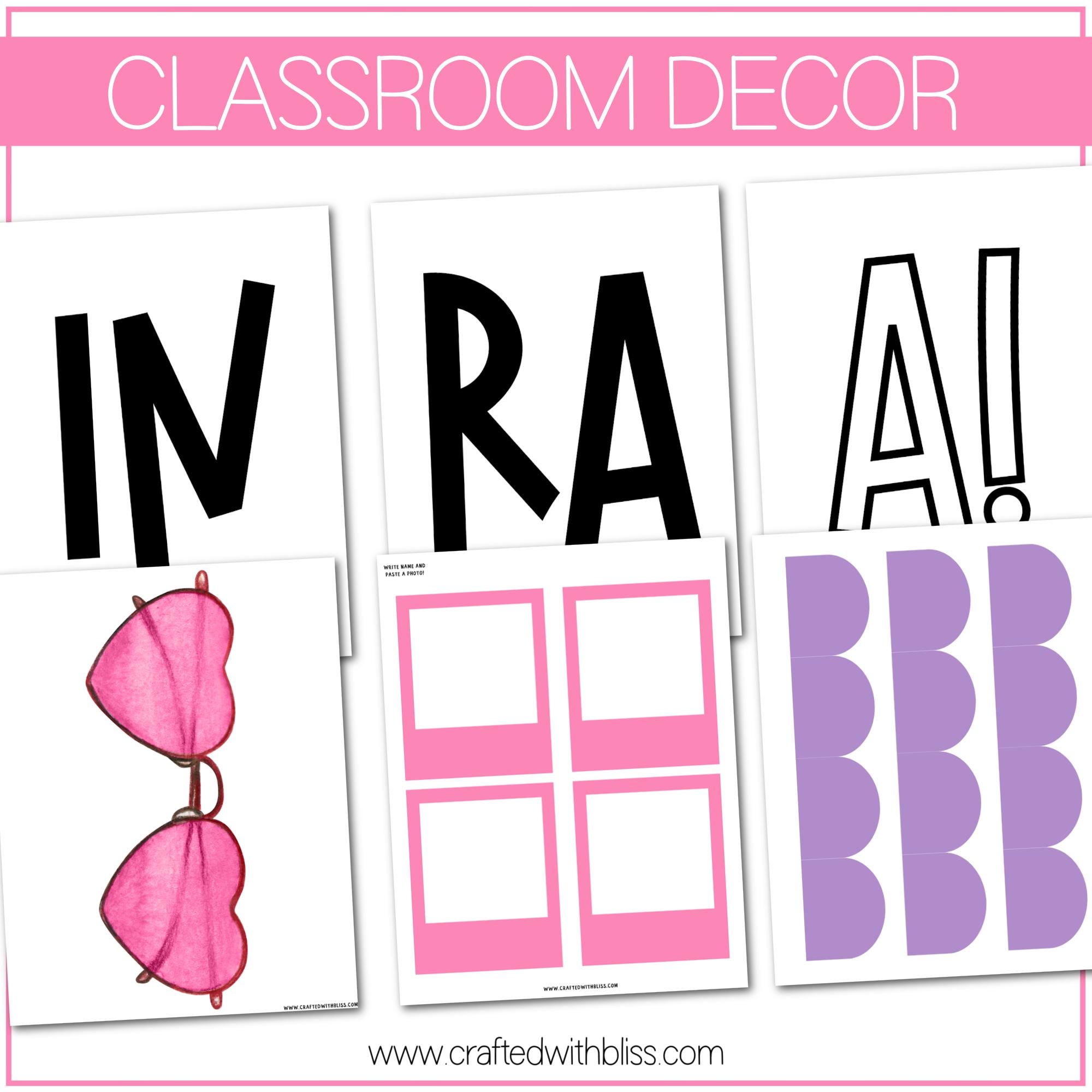 In My First Grade Era Back to School Bulletin Board Kit | Door ...