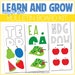 Learn and Grow Caterpillar Theme Bulletin Board Kit Door Classroom ...