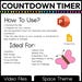 Space Theme Visual Timer Countdown Classroom Management Video Back to ...