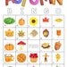 50 Autumn Fall Bingo Cards Classroom Game, Bingo Game, Party Game, Work ...