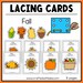 Lacing Cards Mega Bundle Fine Motor Skills Hole Punch Homeschool ...