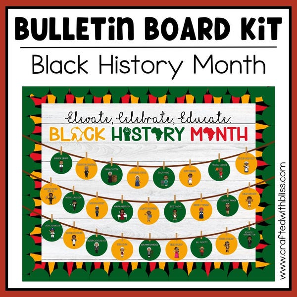 Black History Month Decor - Etsy