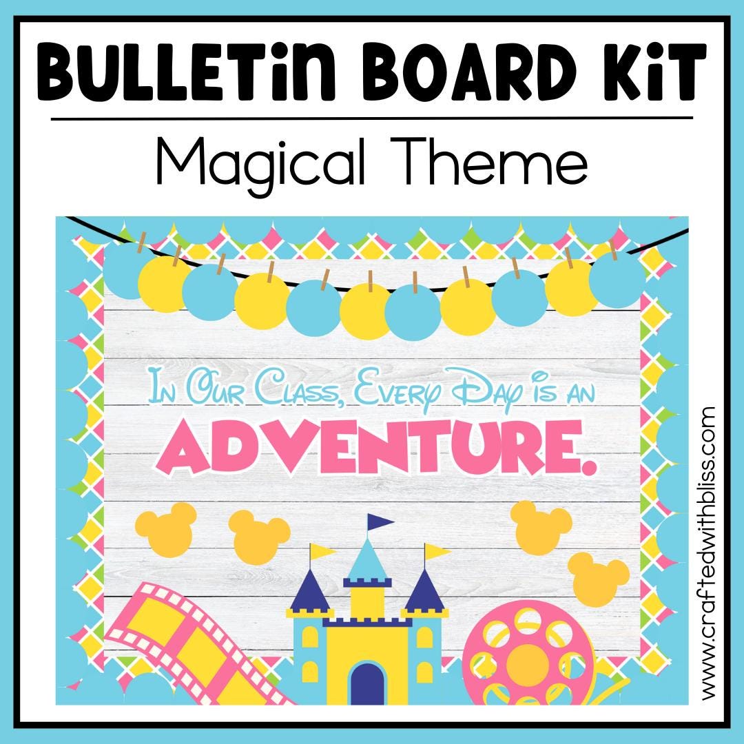 Magical Adventure Bulletin Board Kit - Etsy