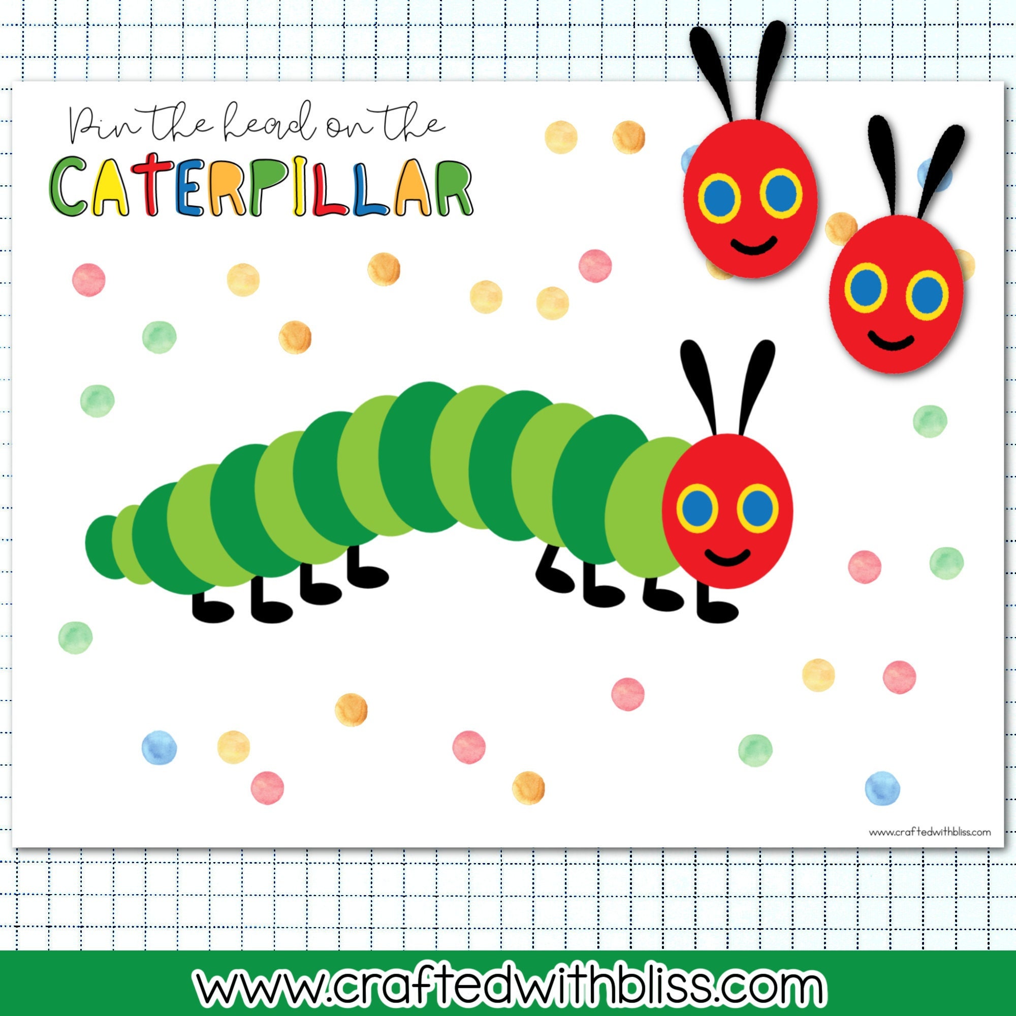 Caterpillar Head Template