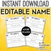 Editable Name Practice, Name Tracing Worksheets and Activities ...