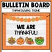 Thanksgiving Bulletin Board Kit - Etsy