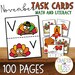 All Year Task Cards Math and Literacy Mega Bundle preschool, Sped ...