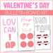 Valentine's Day Bulletin Board Kit Door Classroom Decor February ...