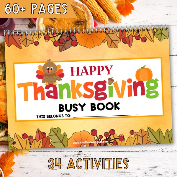 Busy Book Printable - Etsy