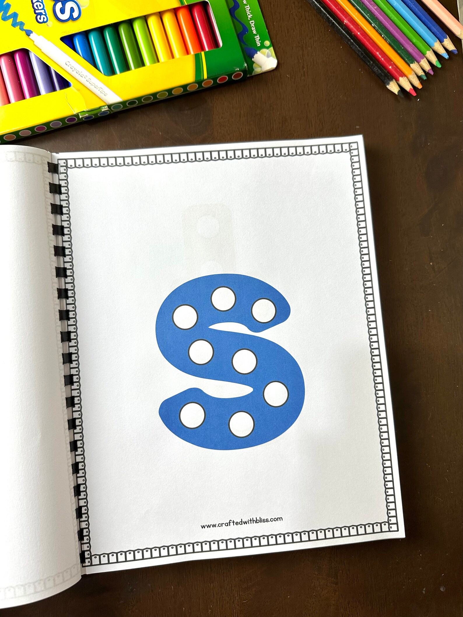 Alphabet and Numbers Do-a-dot Activity Book (200+ Pages) | Homeschool ...