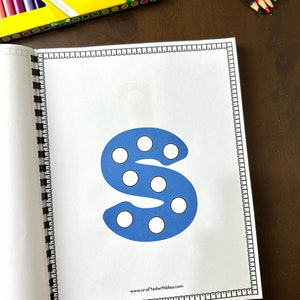 Alphabet and Numbers Do-a-dot Activity Book (200+ Pages) | Homeschool ...