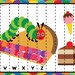 Hungry Caterpillar Alphabet and Number Order Puzzle math and - Etsy