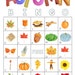 50 Autumn Fall Bingo Cards Classroom Game, Bingo Game, Party Game, Work ...