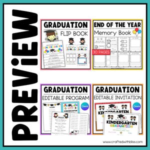 Kindergarten Graduation Kit Preschool Prek Special Education Gifts ...