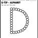 Q-tip Painting Alphabet and Numbers (0-20) Printable Pack | Dip and Dot ...