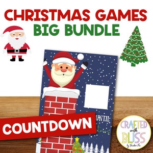 Christmas Party Games BIG BUNDLE Christmas Games Kids - Etsy
