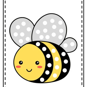 Busy Bee Printable Pack for Pre-k: Explore Literacy, Math, and STEM ...