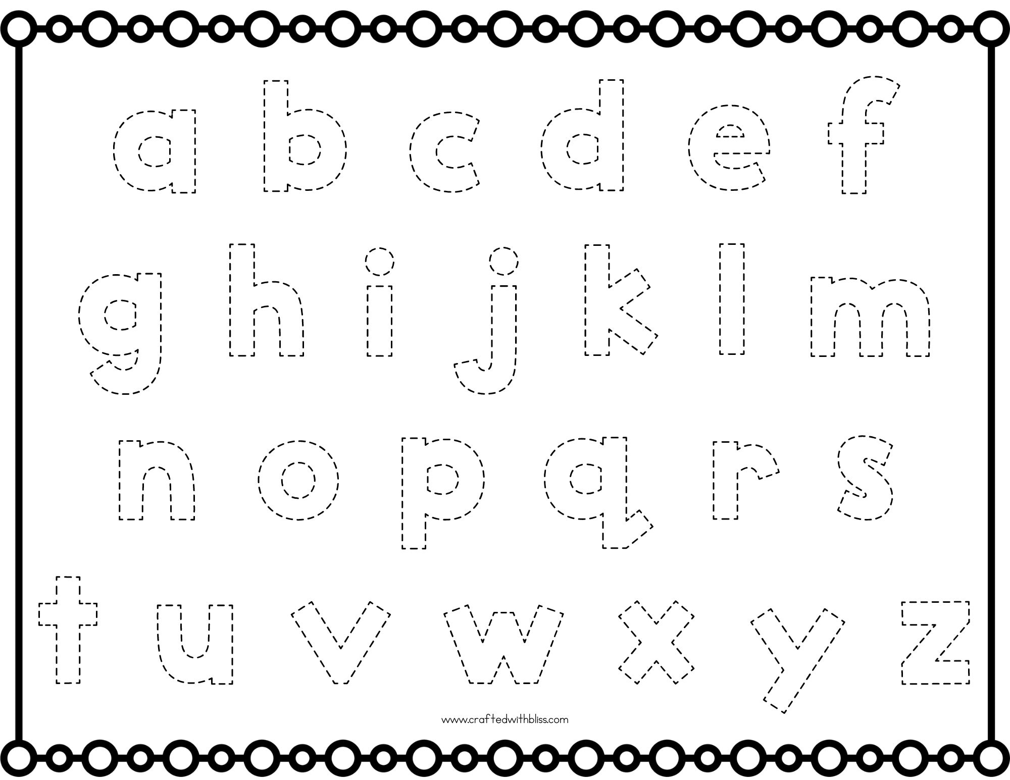 30 Alphabet Tracing Activities: Trace, Q-tip, Cursive, Write Worksheets ...