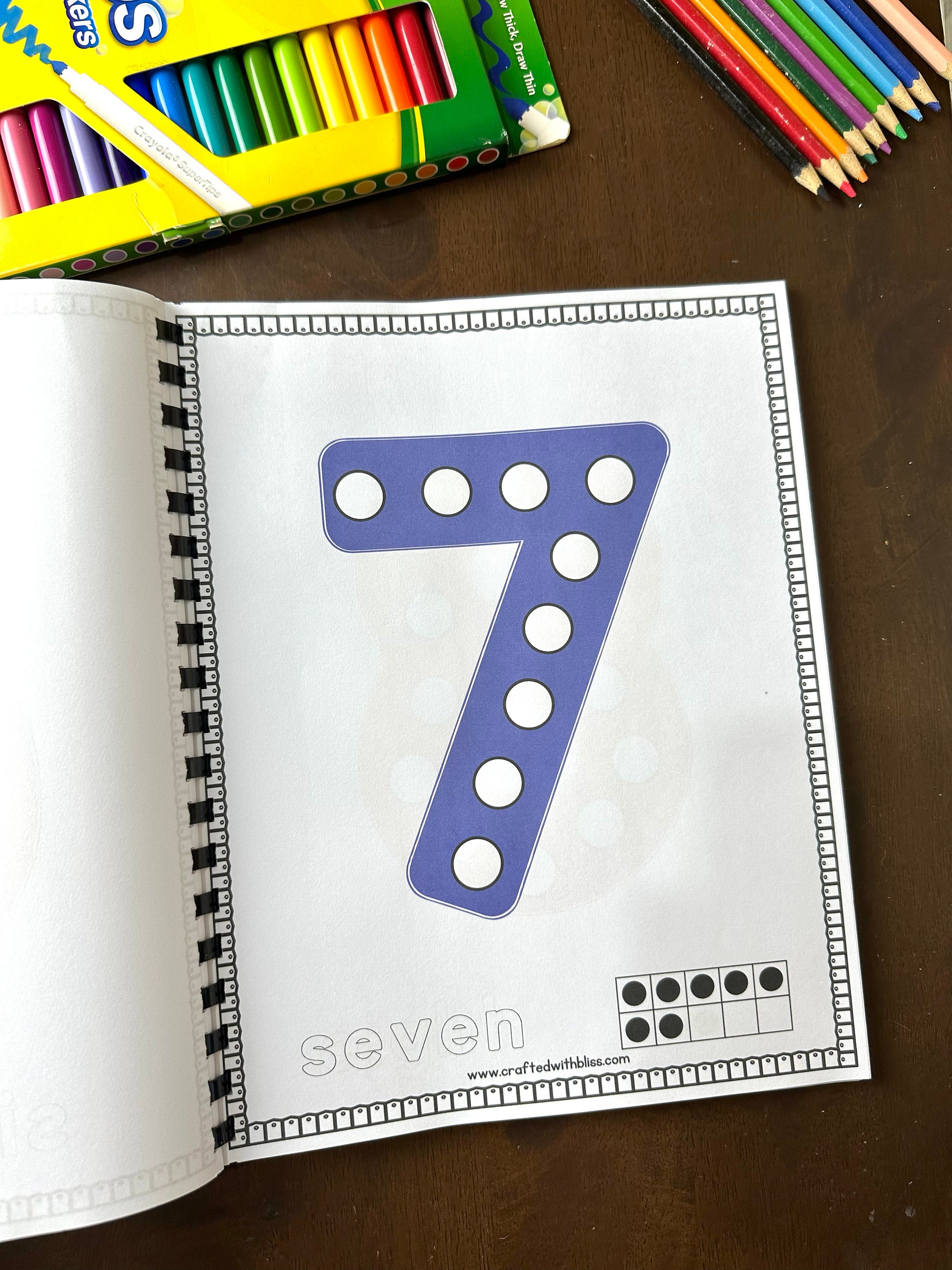 Alphabet and Numbers Do-a-dot Activity Book (200+ Pages) | Homeschool ...