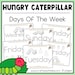 The Very Hungry Caterpillar Alphabet Review Printable,the Very Hungry ...