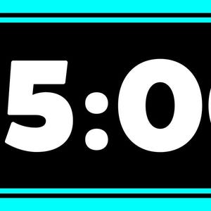 18 Black Neon Countdown Timer Classroom Management Tool Powerpoint ...