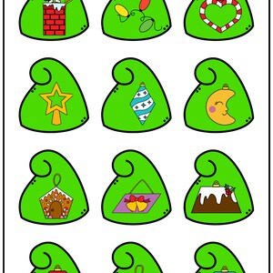 Feed Santa Claus Christmas Theme Feed Me Literacy Center Math Center ...