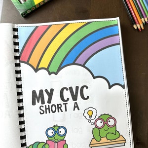 My CVC Activity Book (150+ Pages) | Homeschool | Kindergarten ...