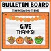 Thanksgiving Bulletin Board Kit - Etsy