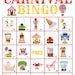 Carnival Bingo for Kids, Carnival Bingo Birthday Party, Carnival ...