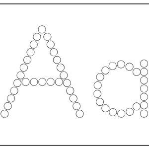 Q-TIP Alphabet Tracing Mats, Q-TIP Alphabet Activities - A to Z ...