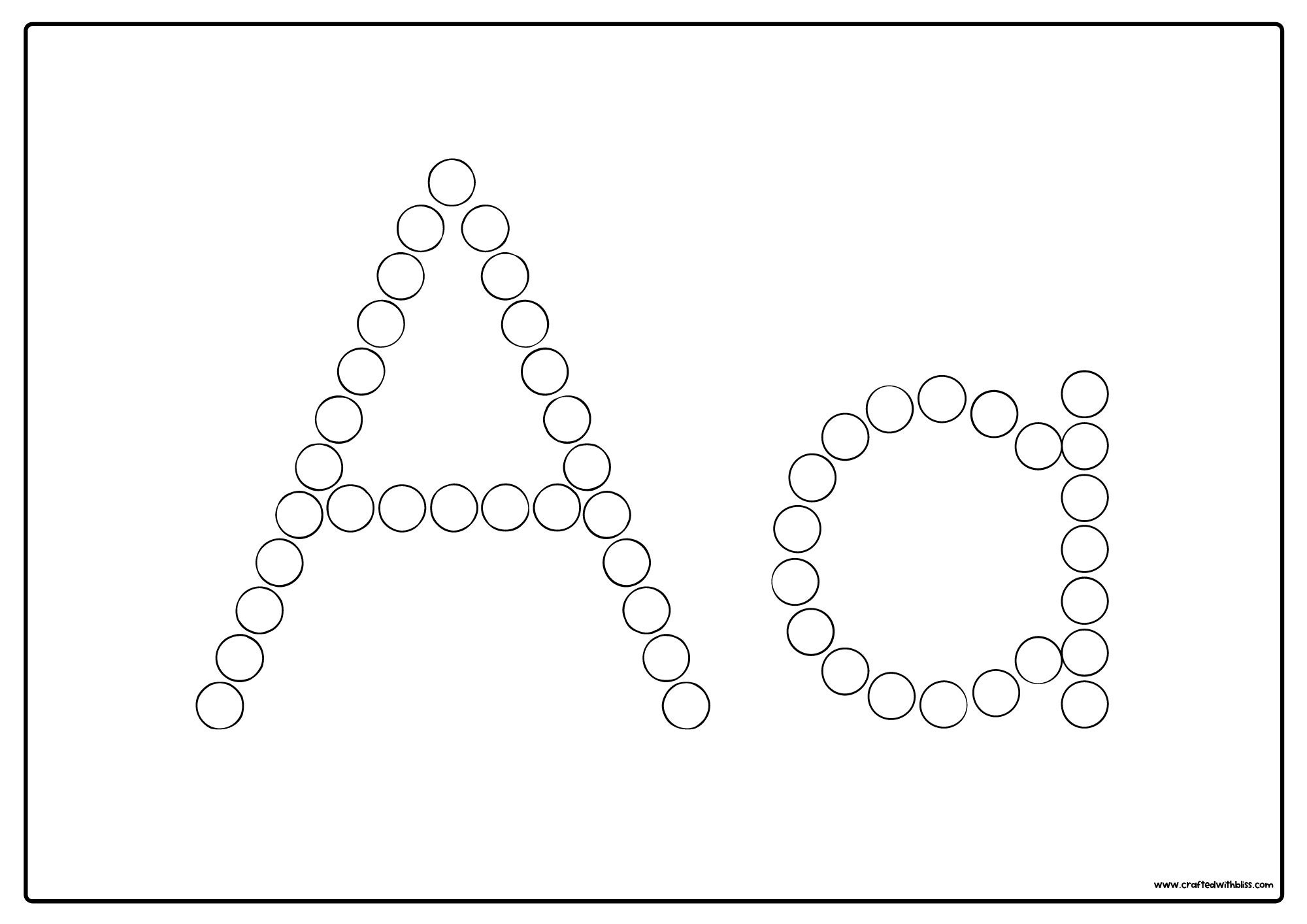 Q-TIP Alphabet Tracing Mats, Q-TIP Alphabet Activities A to Z, Learning ...