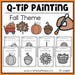 Q-tip Painting - Fall Craft - Etsy