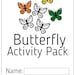 Butterfly Activity Pack, Butterfly Printable for Pre-k, Science ...