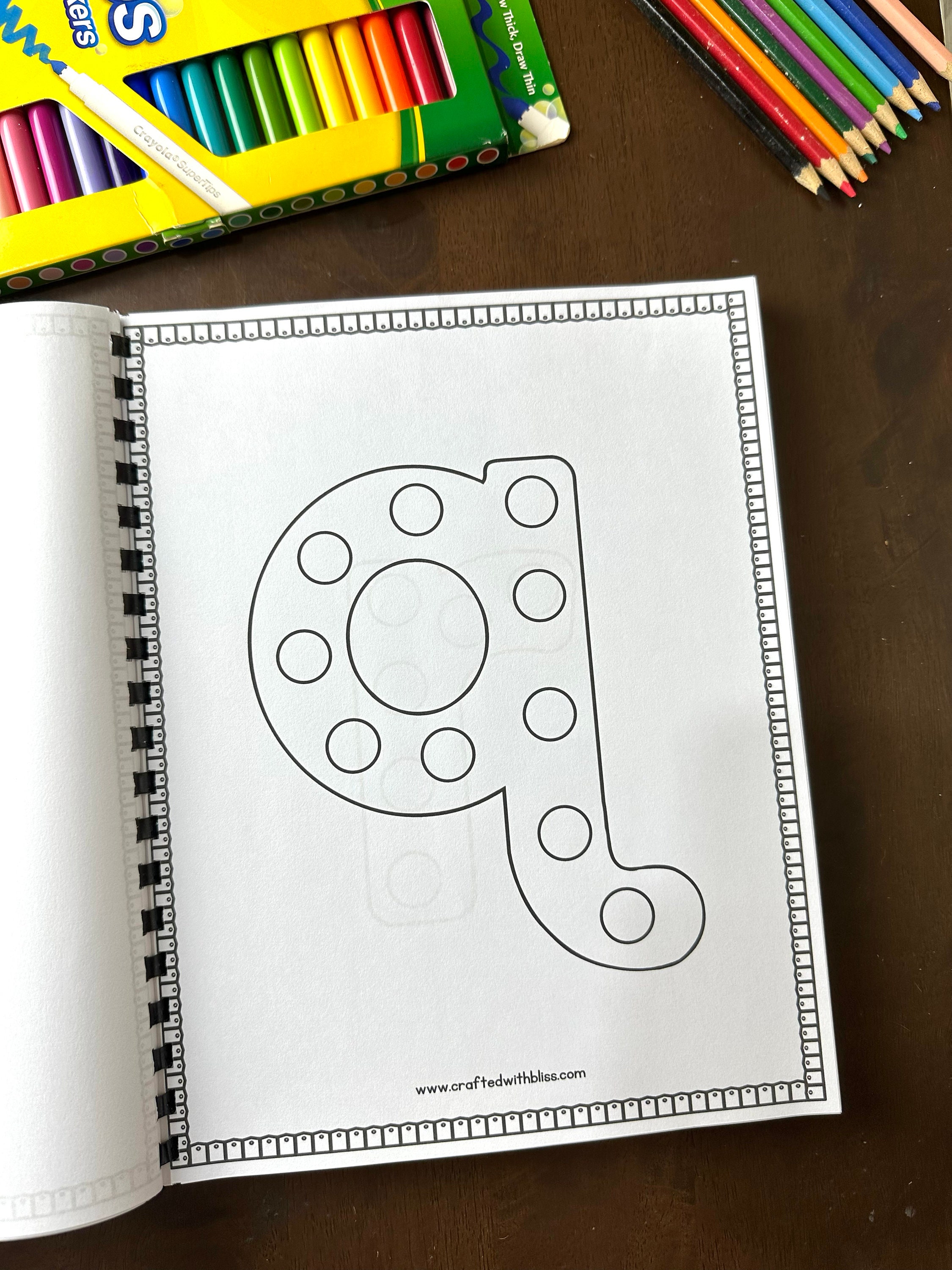 Alphabet and Numbers Do-a-dot Activity Book (200+ Pages) | Homeschool ...