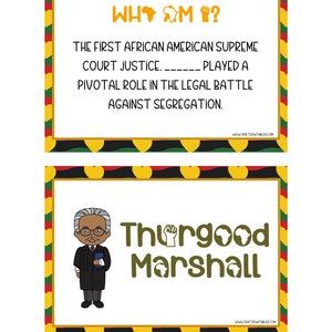 Who Am I? Interactive Black History Month Theme Bulletin Board Kit Door ...