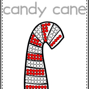 Q-tip Painting Christmas Fine Motor Activity Christmas Craft Dot ...