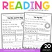 Kindergarten Reading Comprehension Printable | Homeschool | Literacy ...