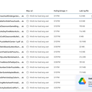 March Preschool-kindergarten Bundle, St. Patrick's Day Kindergarten ...