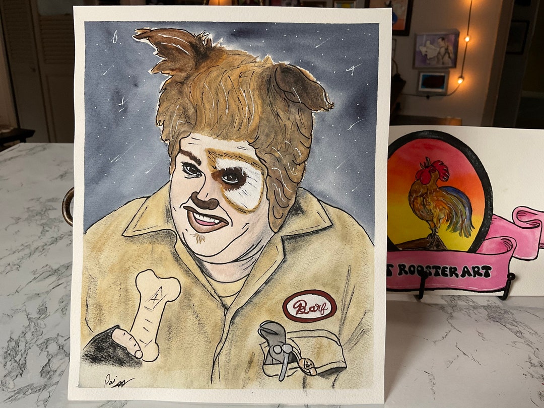 Spaceballs Barf/john Candy Art Print - Etsy