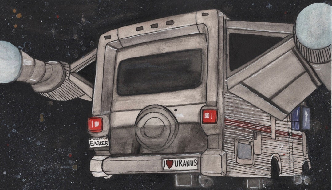 Spaceballs I Heart Uranus Art Print - Etsy