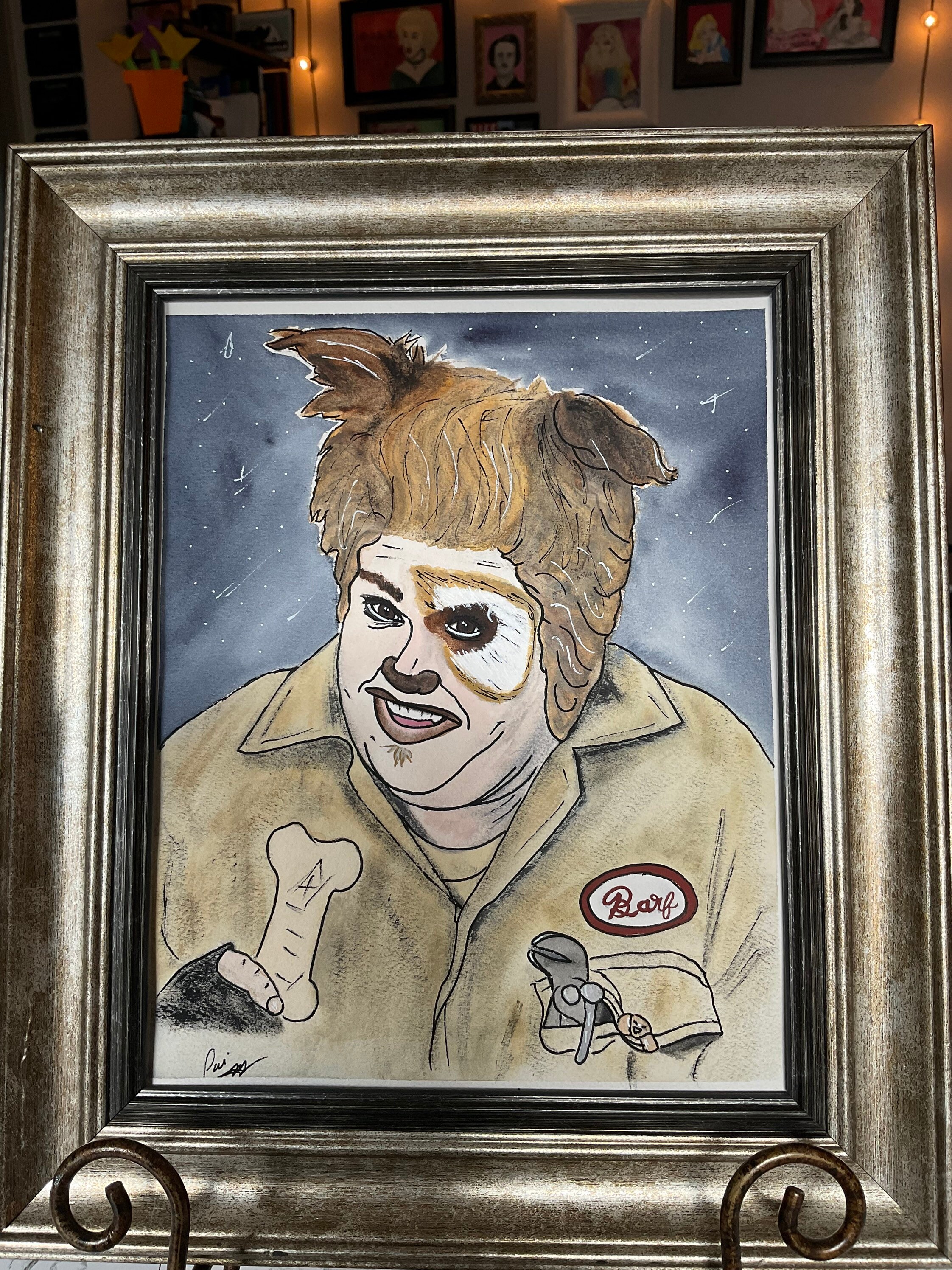 Spaceballs Barf/john Candy Art Print - Etsy