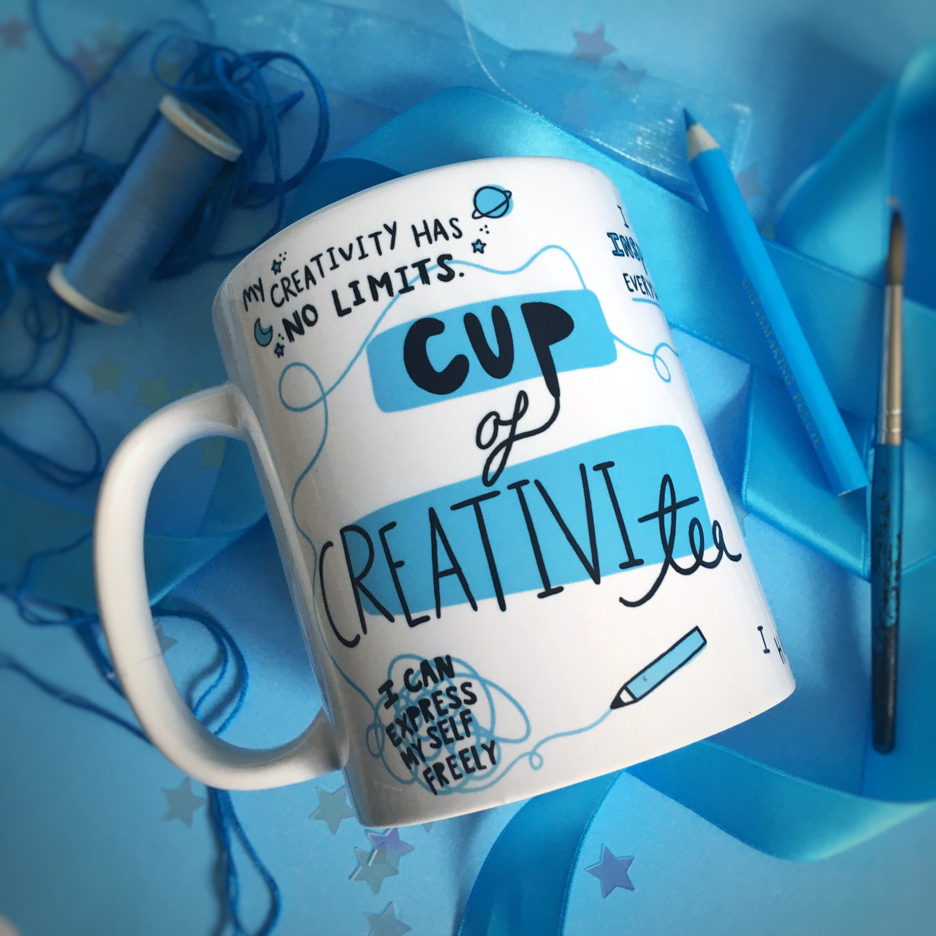 Cup of CREATIVI-tea Creative gift Artist gift Art Teacher | Etsy