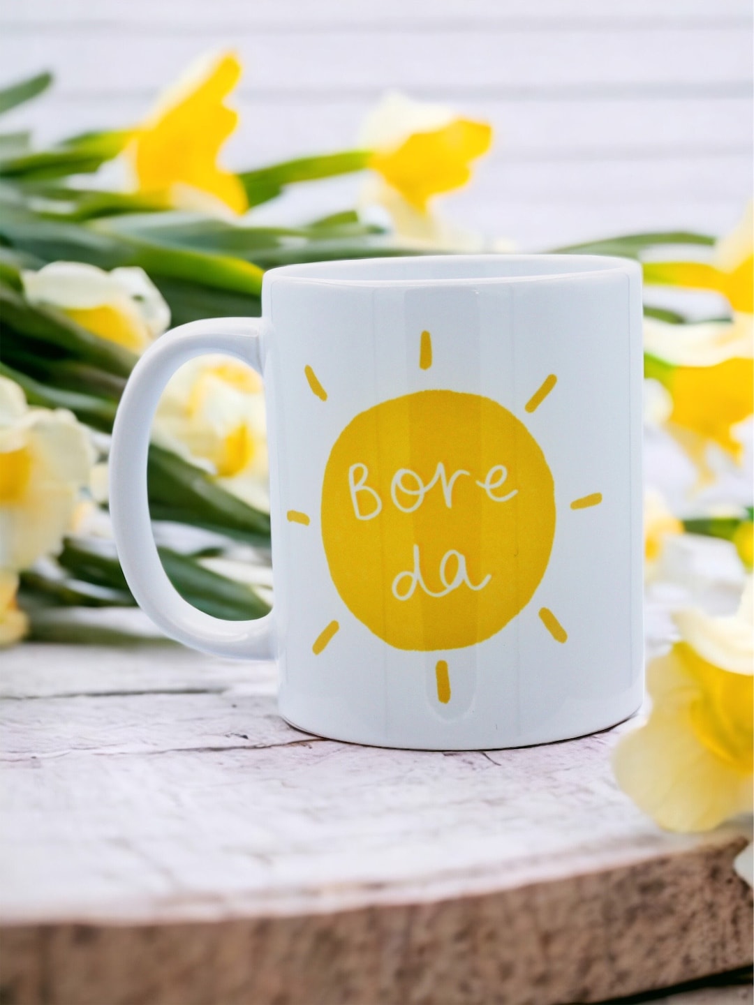 BORE DA | Wales Mug | Welsh Dragon | Welsh Gift| Cymraeg| Diolch| Cwtch ...