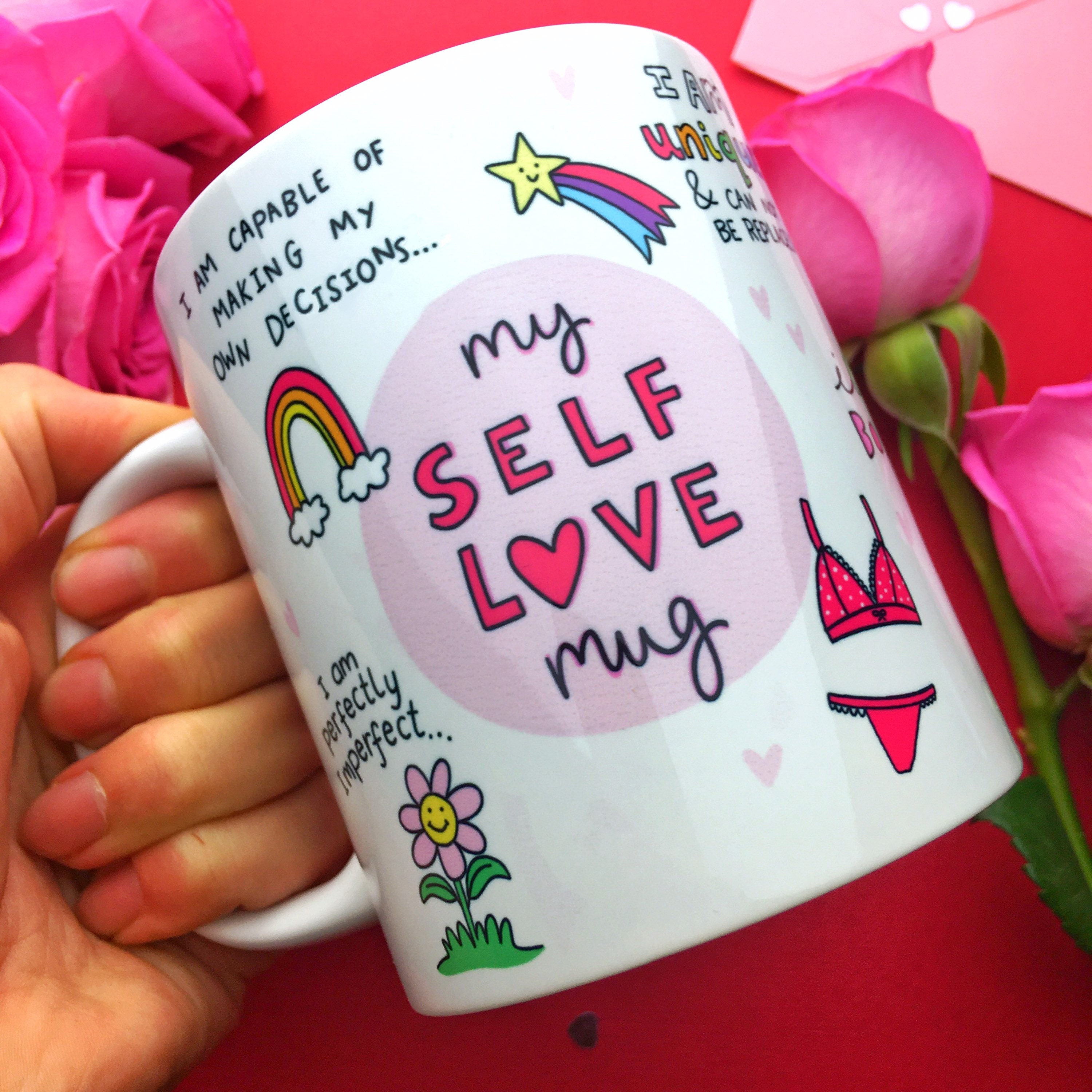 My SELF LOVE Mug Self Care Motivational Mug Law of - Etsy