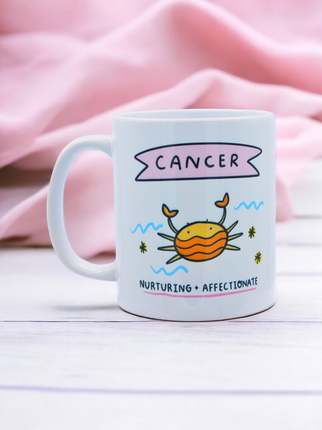 CANCER Affirmation Mug | Zodiac Gift | Zodiac Mug | Cancer Star Sign ...