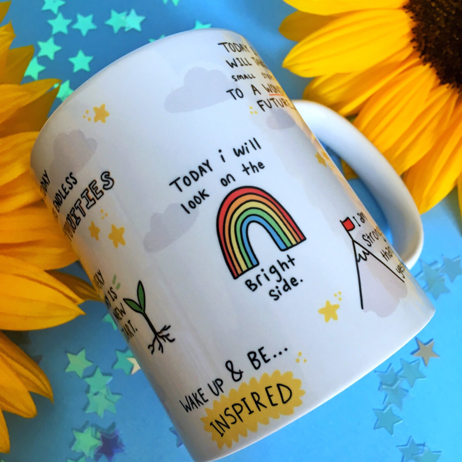 The Morning MINDSET Mug Mental Health Law of Attraction - Etsy