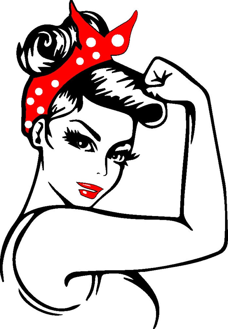 Girl Power Svg Eps Png Dxf Cutting File Silhouette Cricut Etsy