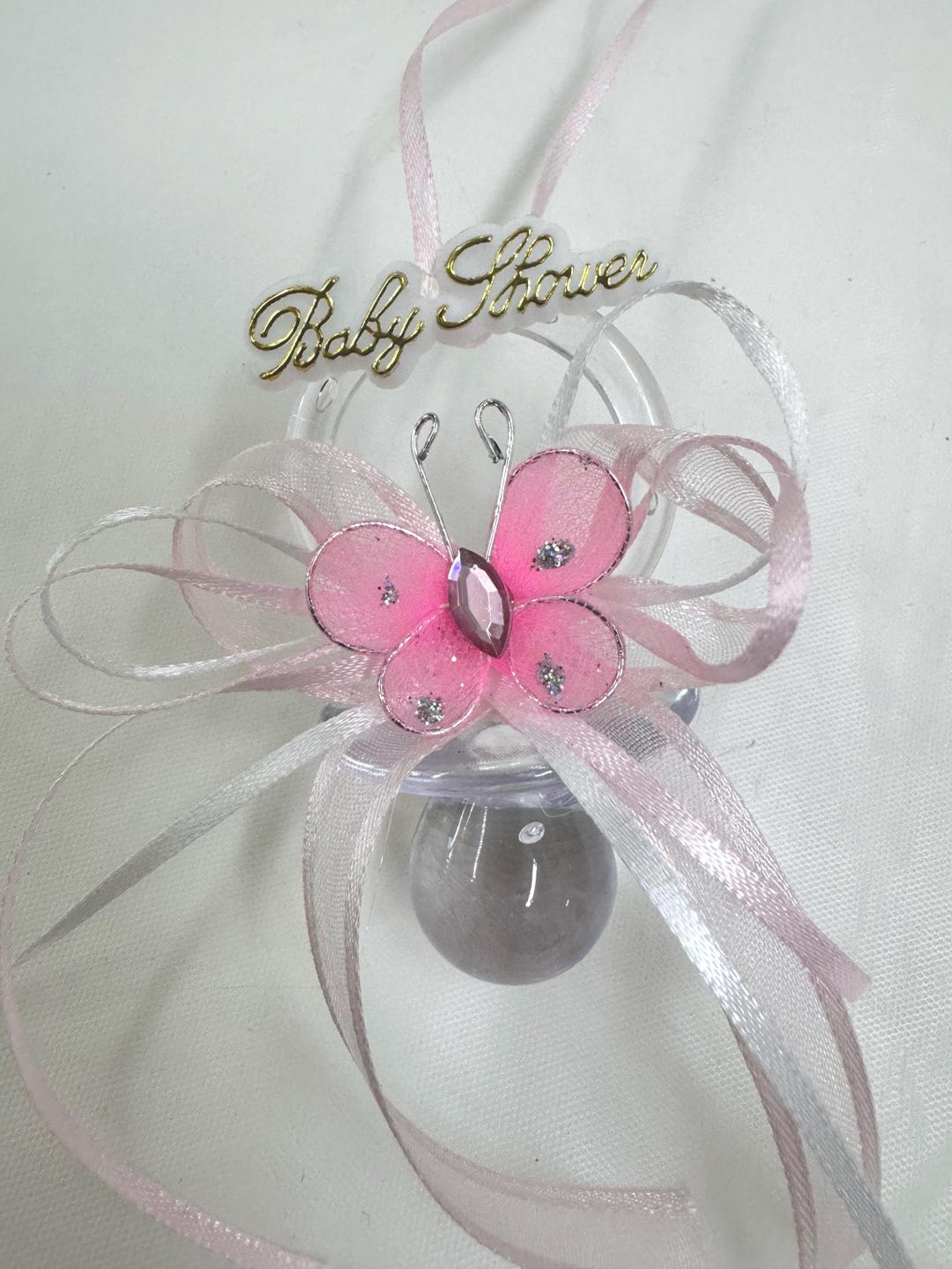 12 Pieces Pacifier Necklace, Pacifier for Baby Shower, Pacifier With ...