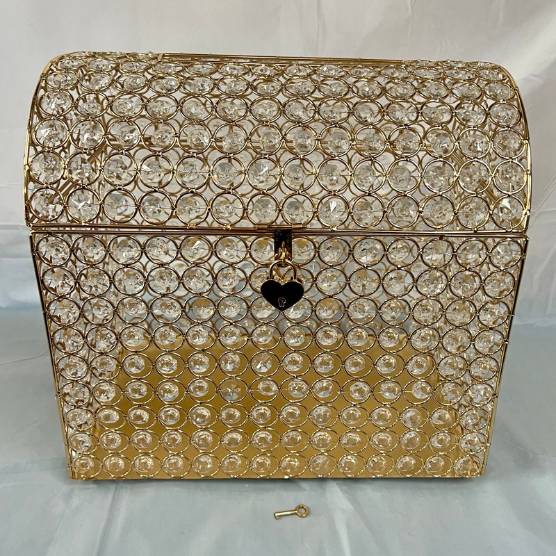 Silver Card Box - Etsy