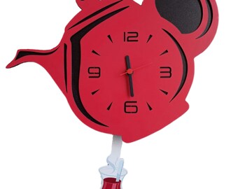 Teapot Wall Clock | Etsy